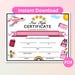 First Flight Certificate, First Flight Certificate for Kids, Toddler ...