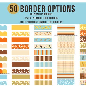 Bulletin Board Border, Printable Classroom Borders, Back to School ...