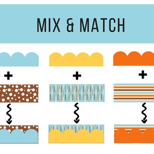 Bulletin Board Border, Printable Classroom Borders, Back to School ...