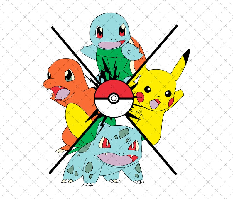 Pokémon, Pokémon png, Pokémon svg, Pokémon png para camiseta, Pokémon ...