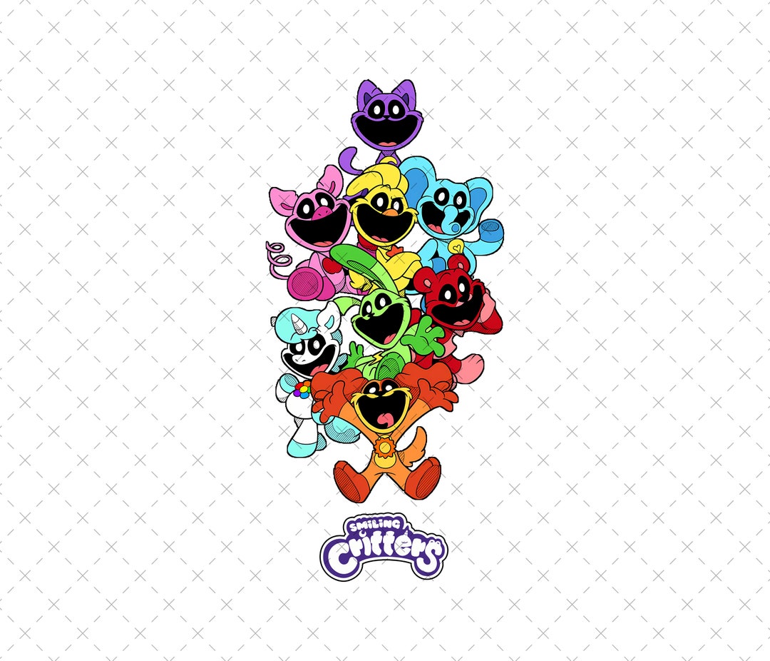 Smiling Critters PNG , Poppy Playtime PNG, Print Smiling Critters Merch ...