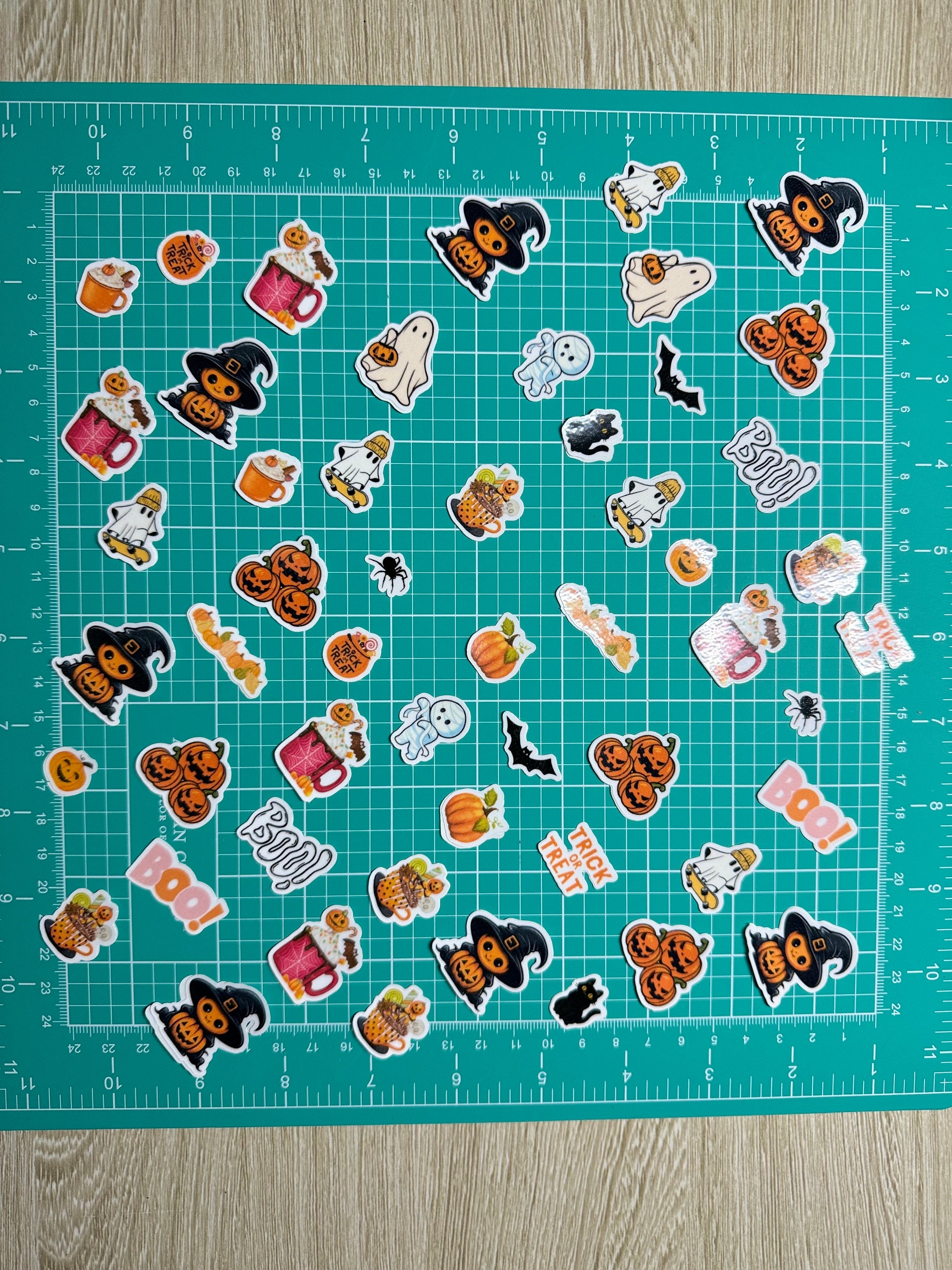 Halloween Sticker Bundle for Planner, Books and Binders. Fall Cozy ...