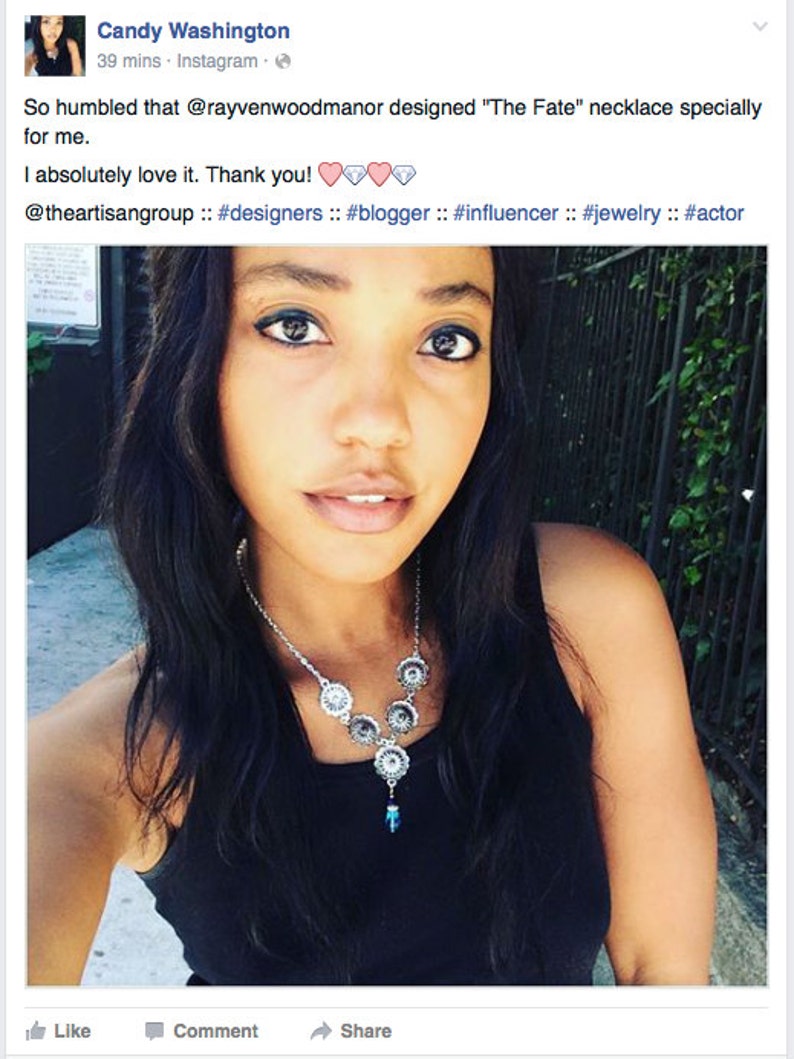 As Seen On Actress Candy Washington Runway Model Silver Floral | Etsy