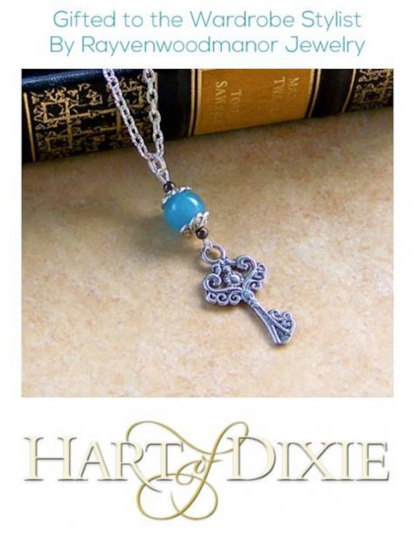 As Seen on Heart of Dixie ~ "the Contessa Key" Necklace Black Onyx ...