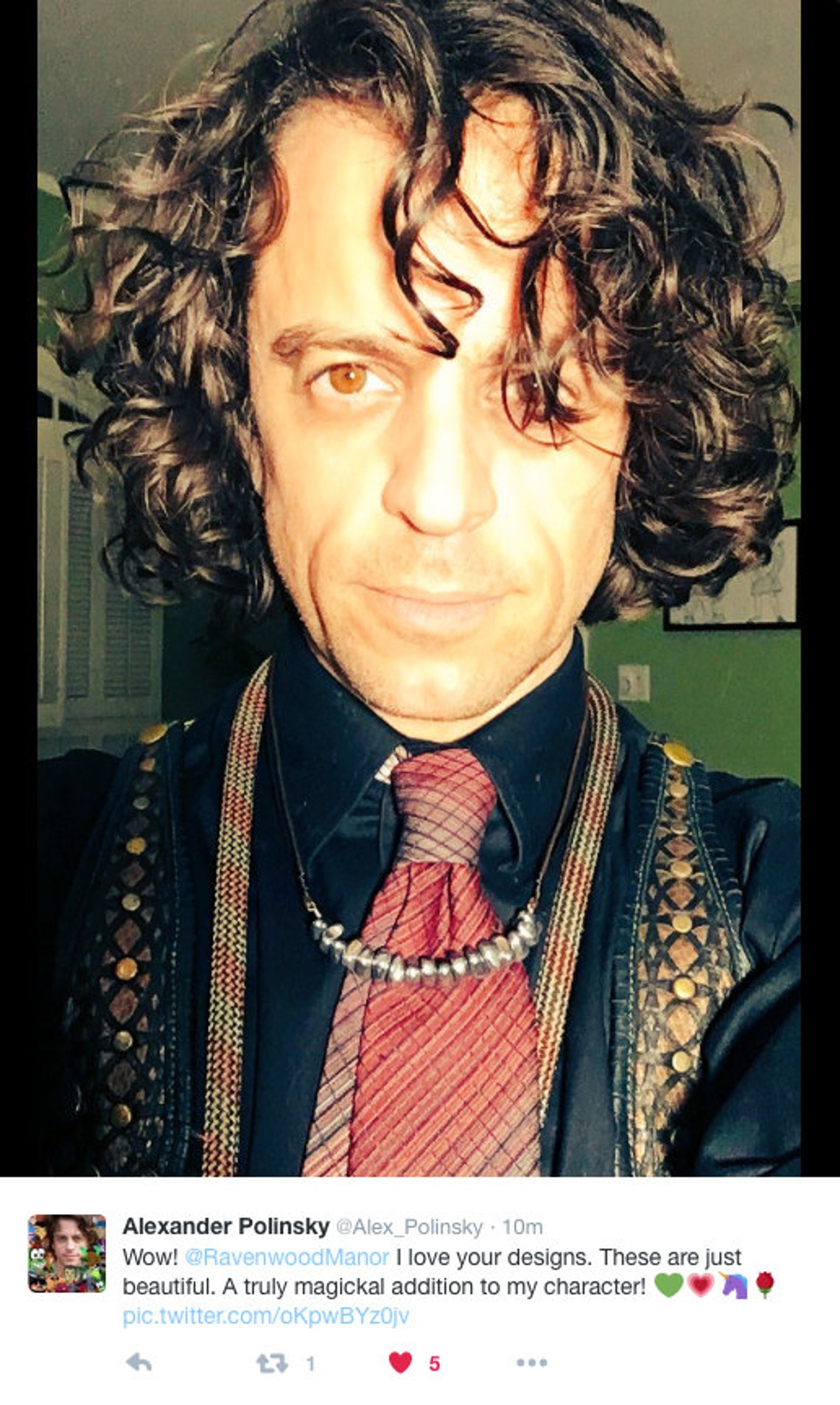 As Seen on Actor Alexander Polinsky Magnetic Hematite Alchemy - Etsy