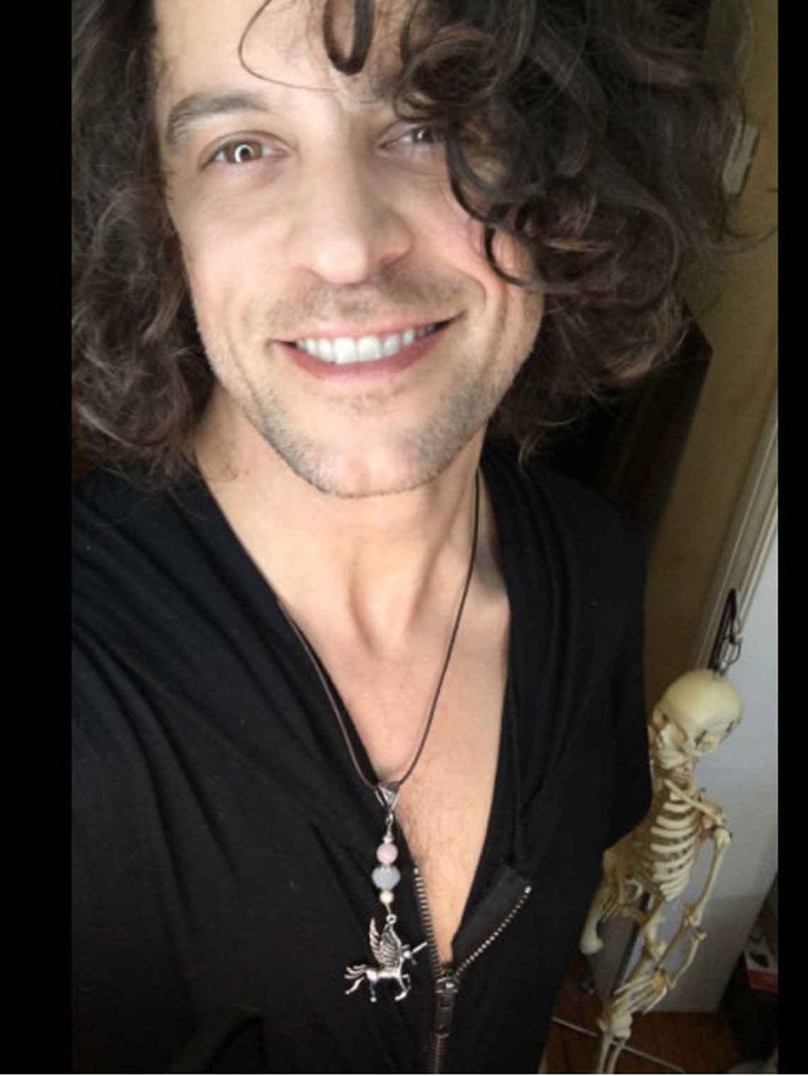 As Seen on Actor Alexander Polinsky Silver Unicorn Fantasy - Etsy UK