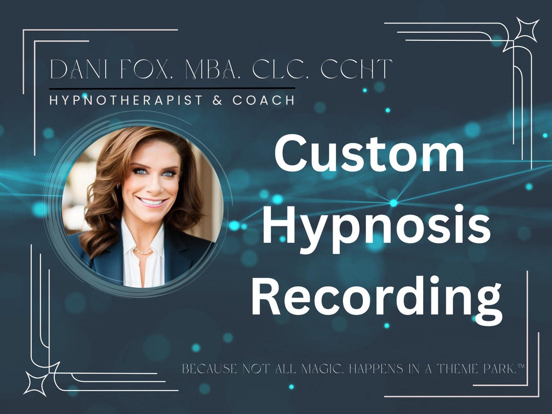 Personalized Hypnosis Recording | Custom Hypnosis Audio | Tailored Hypnosis Download - Etsy