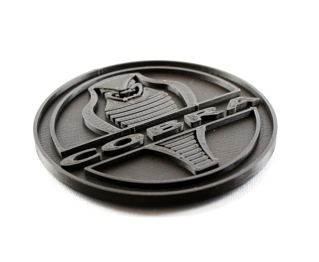 Cobra Custom Size Emblem for Ford Mustang | Shelby | Decal | Round | - Etsy