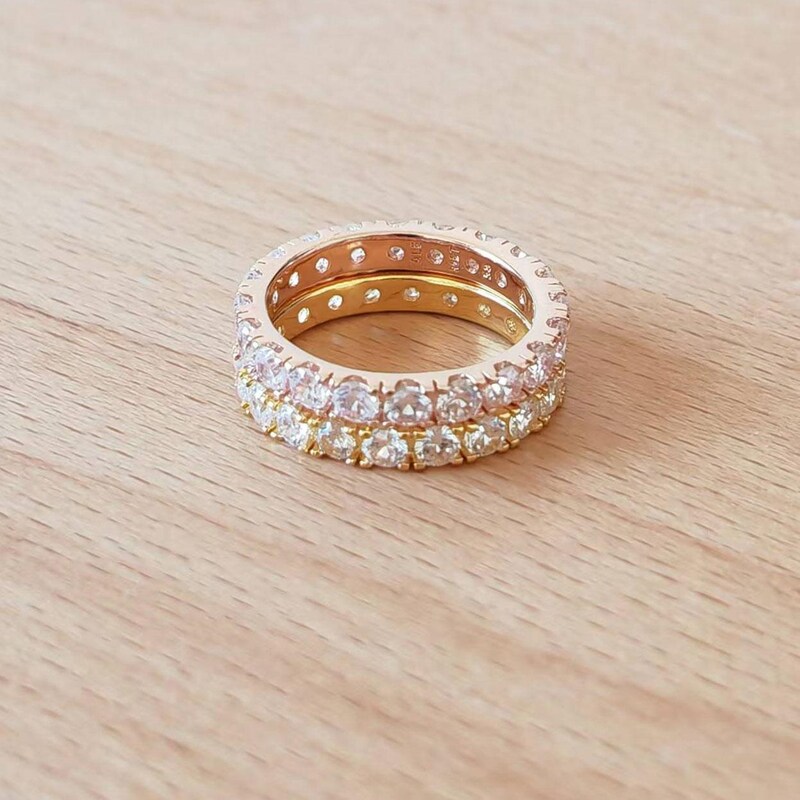 Gold Ring Set - Etsy