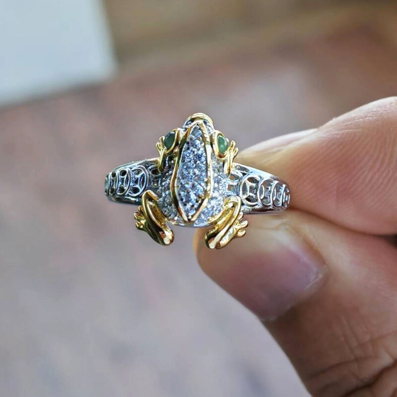 Frog Ring - Etsy