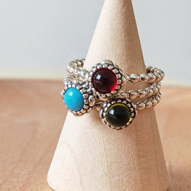 December Stack Rings - Etsy