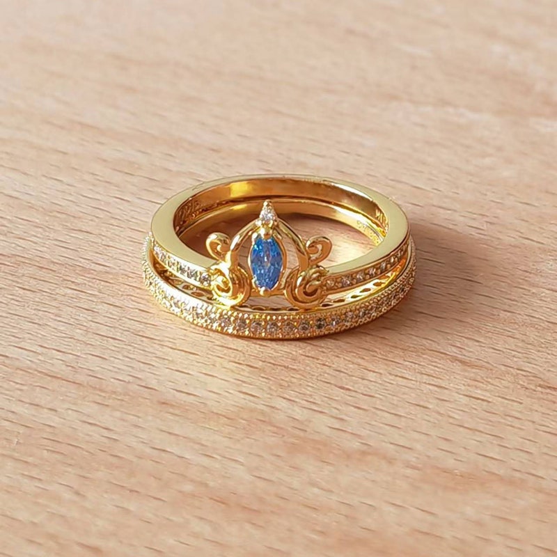 Cinderella Engagement Ring - Etsy