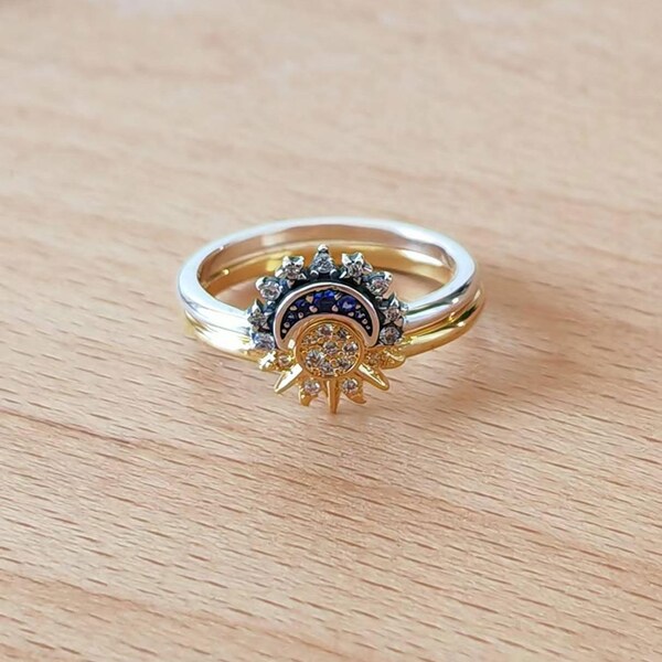 Moon Ring - Etsy