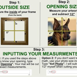 Red Premium Matboard | Choose You Size and Opening for Photo or Artwork ...