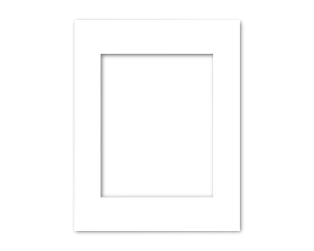 White Premium Matboard | Choose You Size and Opening for Photo or ...