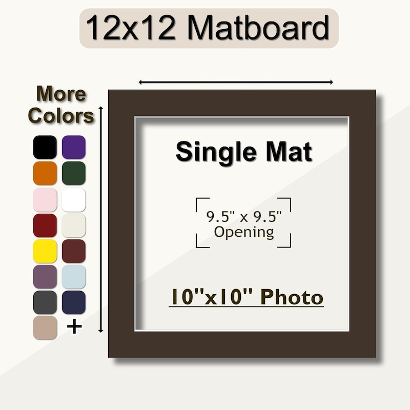 12 Square White Frame - Etsy