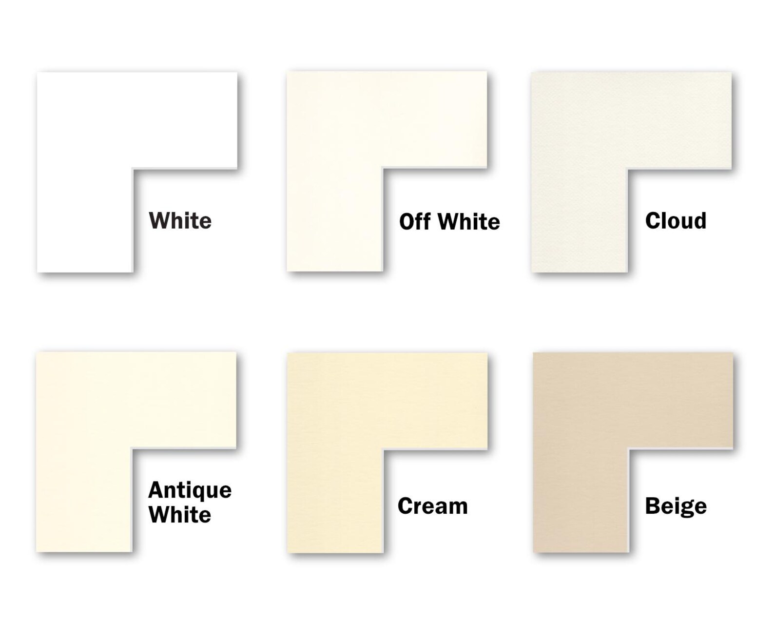 8x8 Premium Matboard | Any Size Opening for Custom Photo or Artwork ...