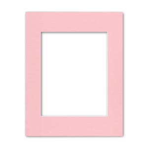 Pink Premium Matboard | Choose You Size and Opening for Photo or ...