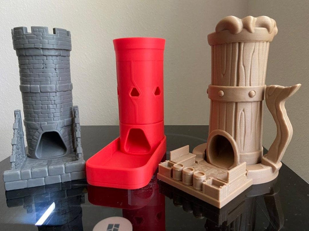 Dice Tower for Board Gaming - Etsy