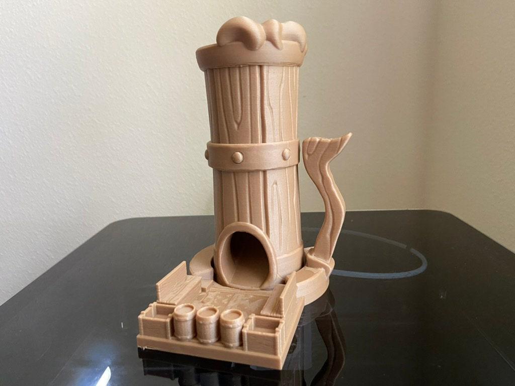 Dice Tower for Board Gaming - Etsy
