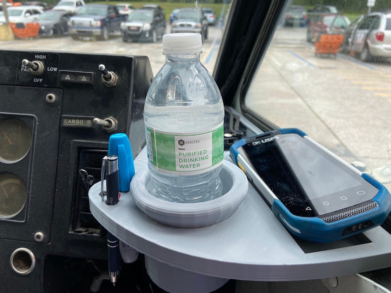 USPS Mail Carrier Utility Tray | LLV 3D Printed Cupholder and Utility ...