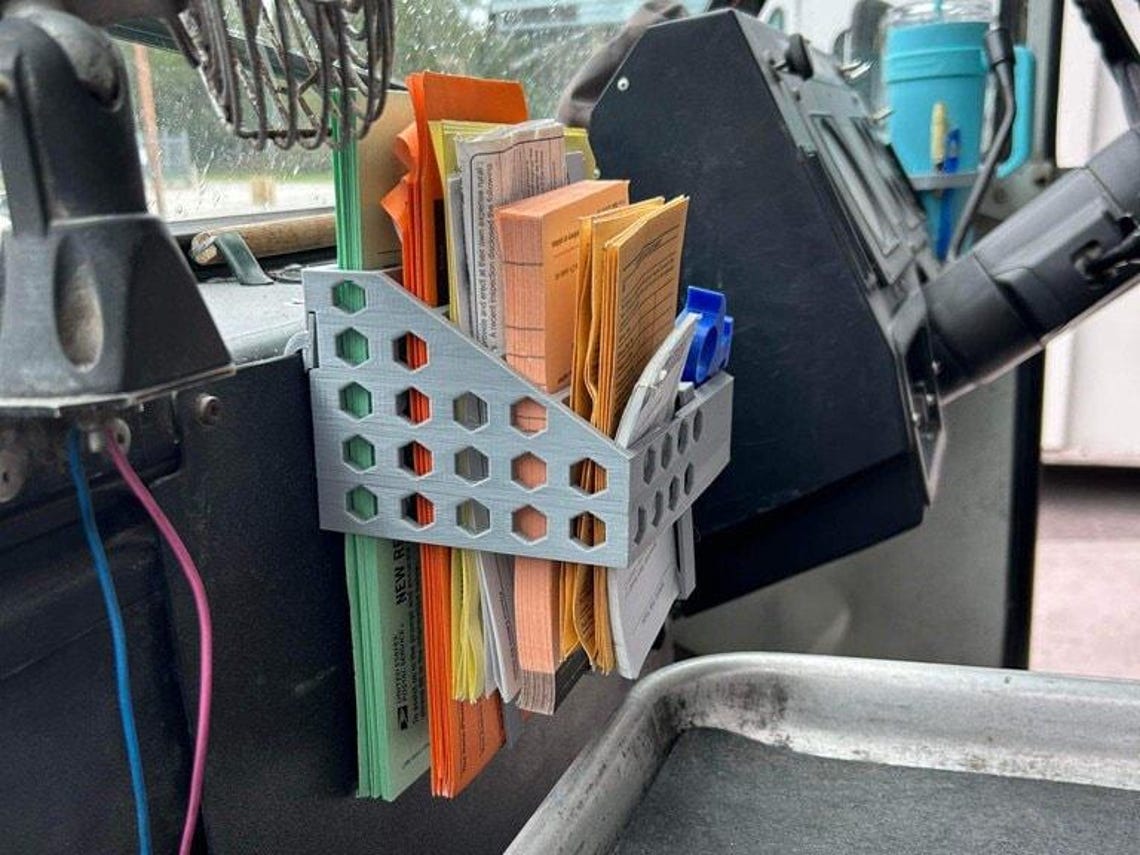 Llv, Ffv, and Metris Usps Form | Envelope | Mail Organizer - Etsy