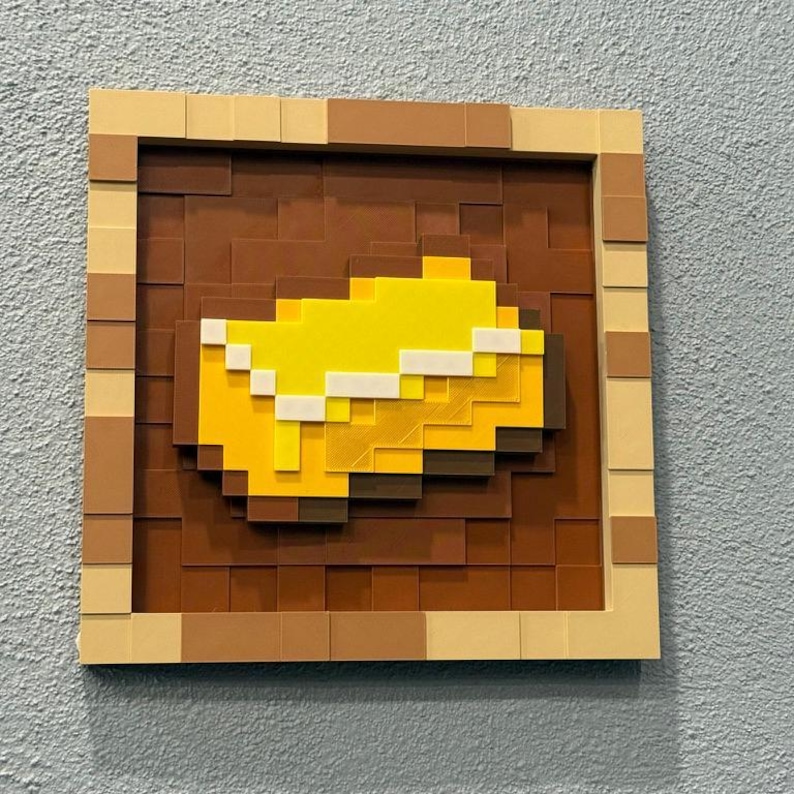 Magnetic Item and Frame - Pixelated 3D Printed Wall Decor With ...