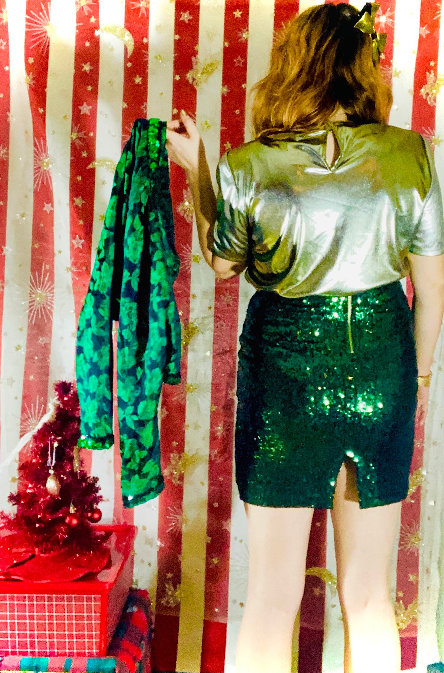 80’s Gold Disco Style Shiny Short Sleeve Blouse - Etsy