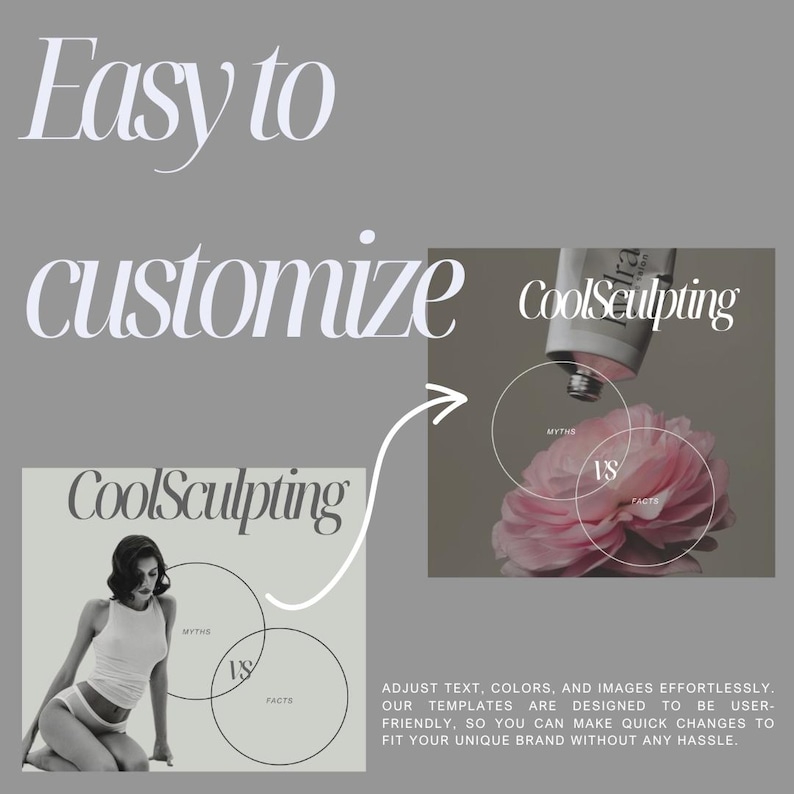 Coolsculpting Instagram Templates: Q&A, Tips, Quotes (editable Canva ...