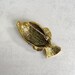Vintage Style Multicolour Fish Crystal Gold Pin Brooch Retro Fish ...