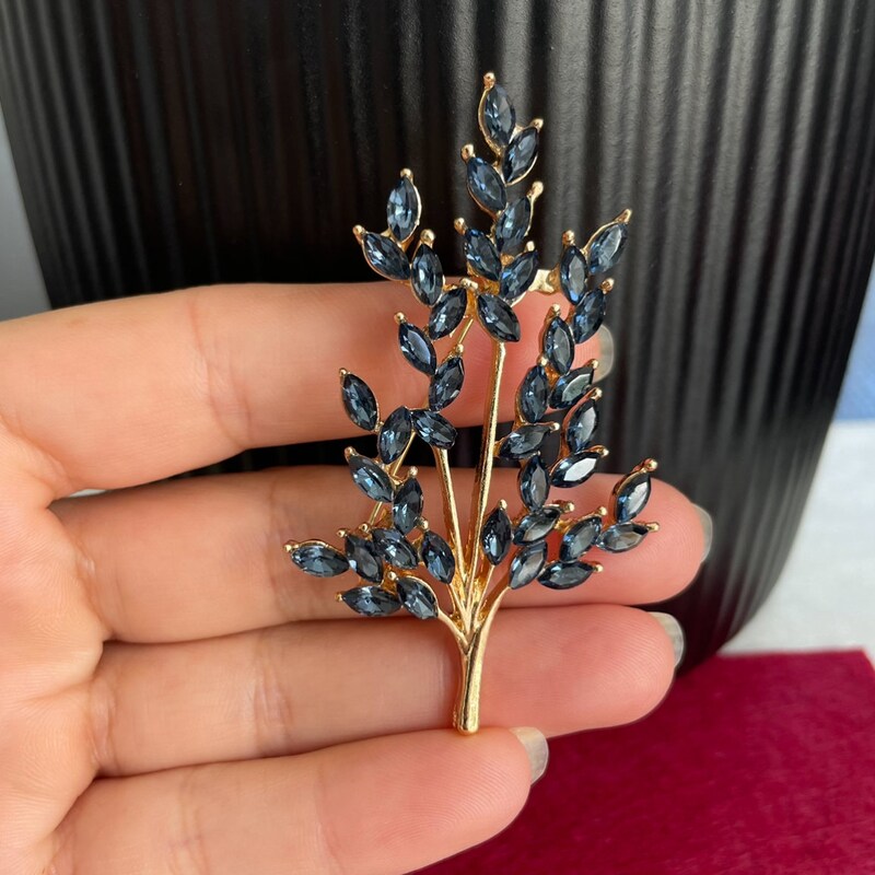 Crystal Brooch Pin - Etsy