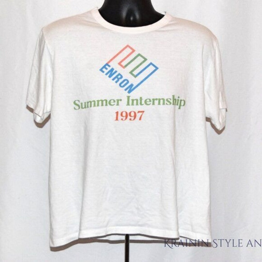 Mens Classic Corporate 1997 Enron Summer Intern Tee - Etsy