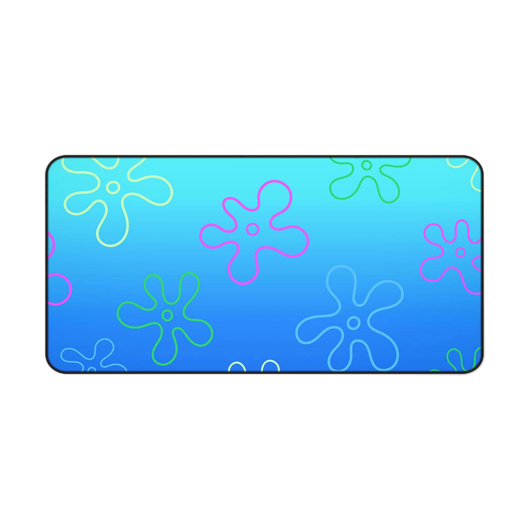Spongebob Floral Mouse Pad, Desk Mat, Office Decor, Office Gifts ...