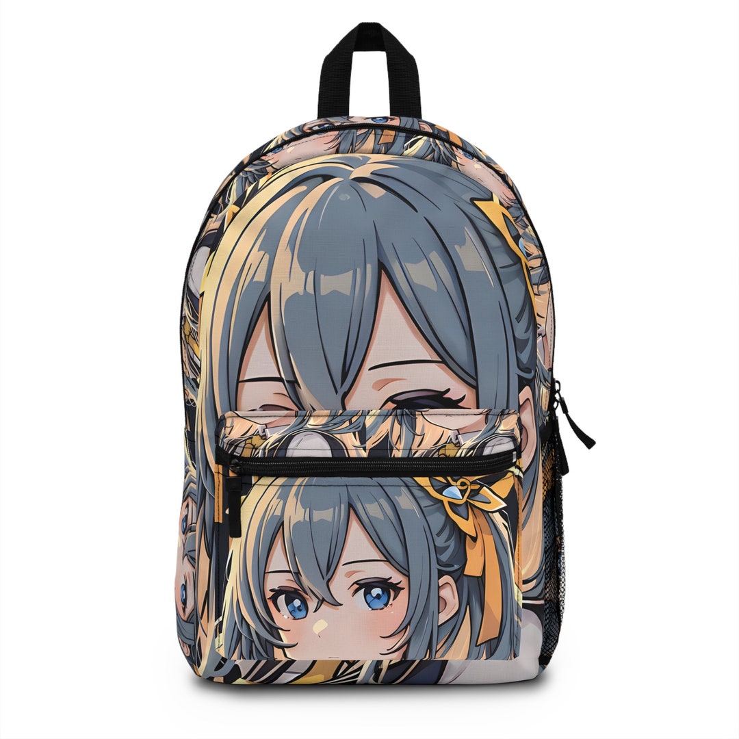 Cute Kawaii Anime Cats Backpack, Kawaii Cat Backpack, Kawaii Kids ...