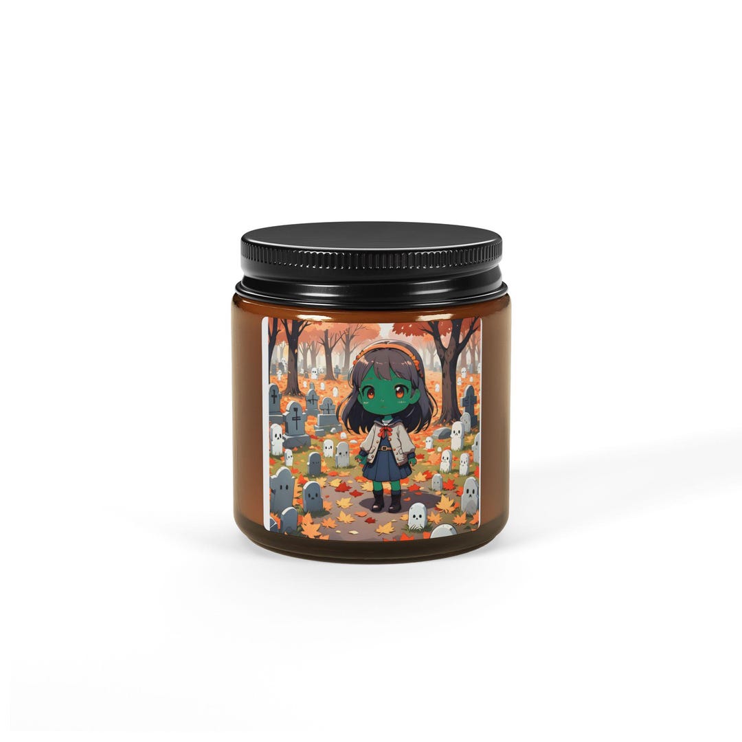 Zombie Girl Candle, Zombie Decor, Horror Candle, Gothic Home Decor ...