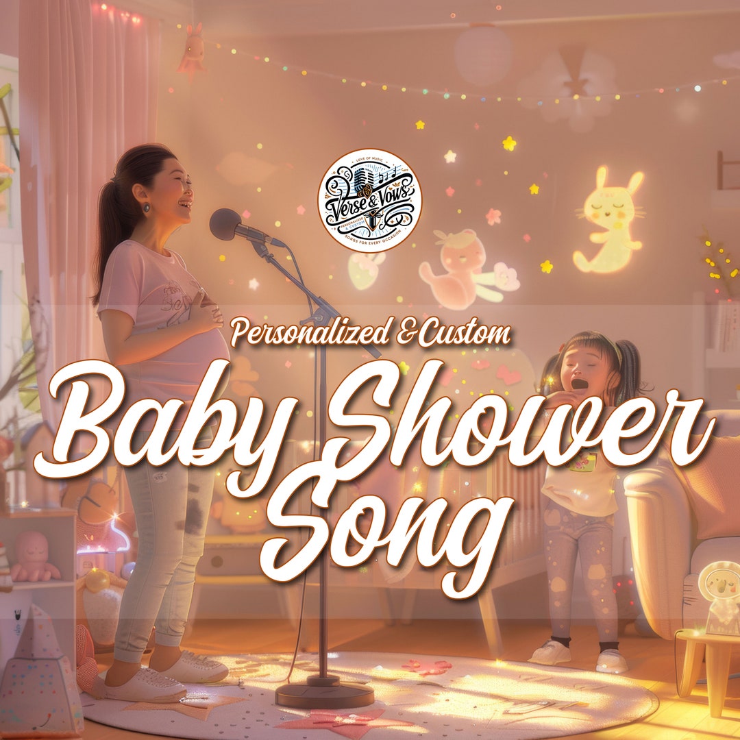 Customized Song - Baby Shower - Personalized and Custom - Etsy