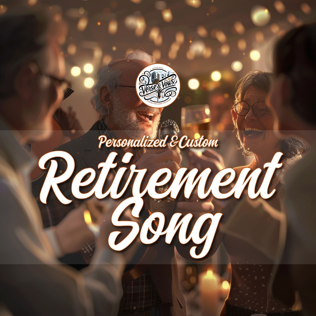 Customized Song - Retirement - Personalized and Custom - Etsy