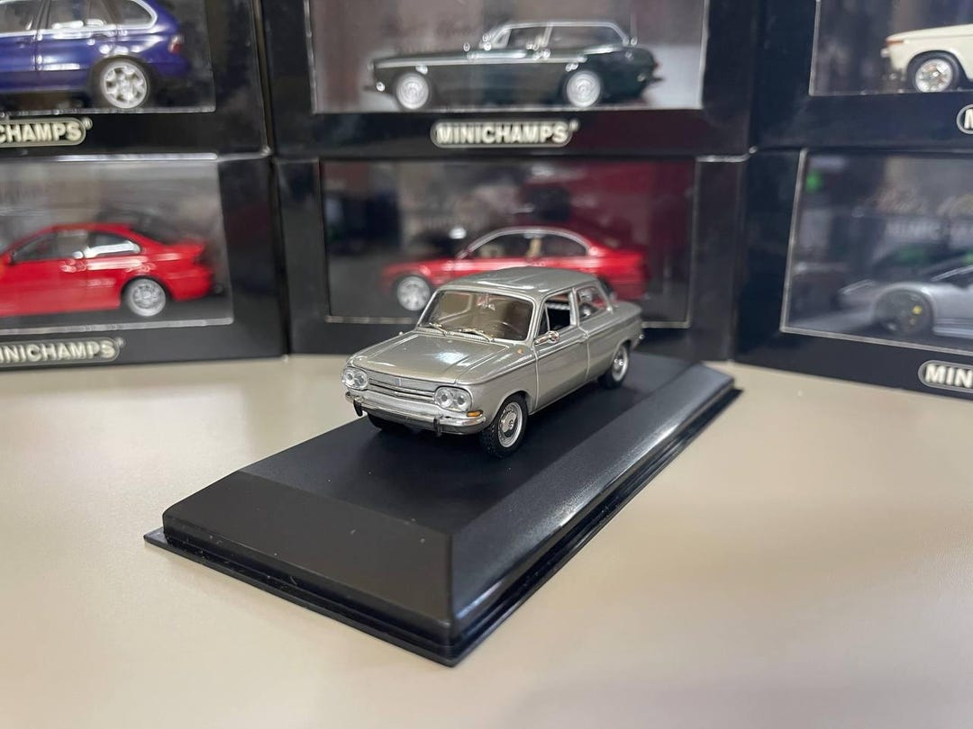 NSU TT Saloon 1967 1:43 Minichamps Silver - Etsy