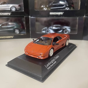 Lamborghini Diablo 1:43 Minichamps Red - Etsy