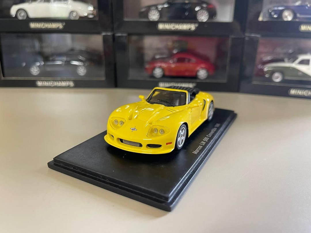 Marcos LM 500 Convertible 1:43 Spark Yellow - Etsy