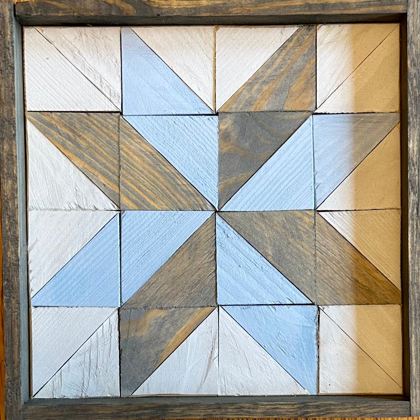 Rustic Wood Barn Quilt Block - Etsy