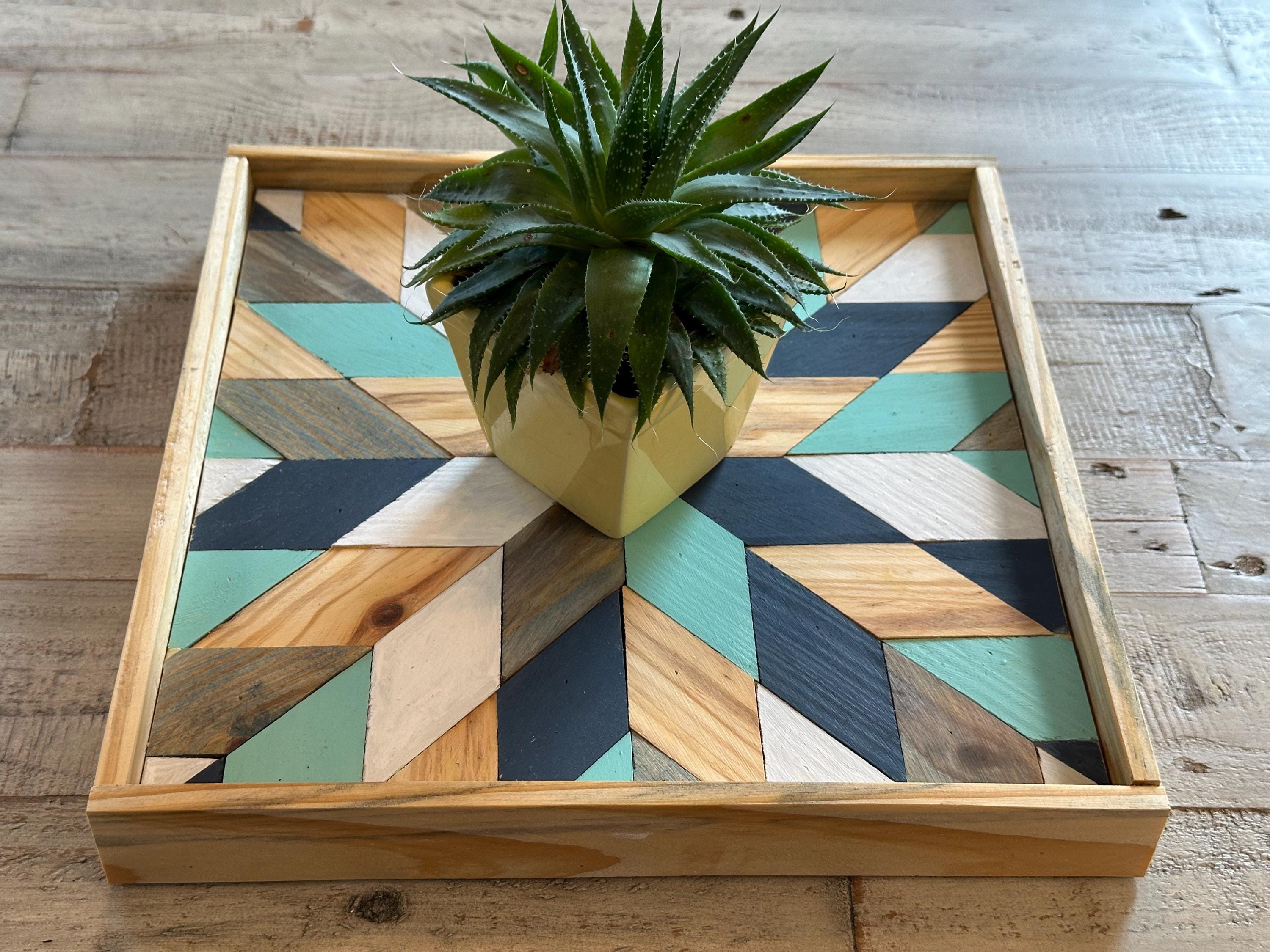 Handcrafted Rustic Wood Mosaic Barn Quilt - Etsy