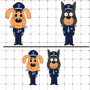 Sheriff Labrador PNG Files THREE DOWNLOAD Images for T-shirts, Party ...