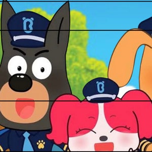 Sheriff Labrador Water Bottle Labels PDF Printable Download - Etsy