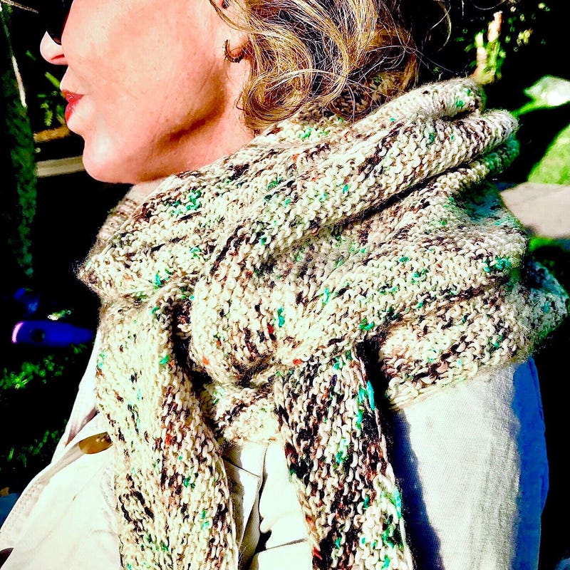 Cross Infinity Scarf - Etsy