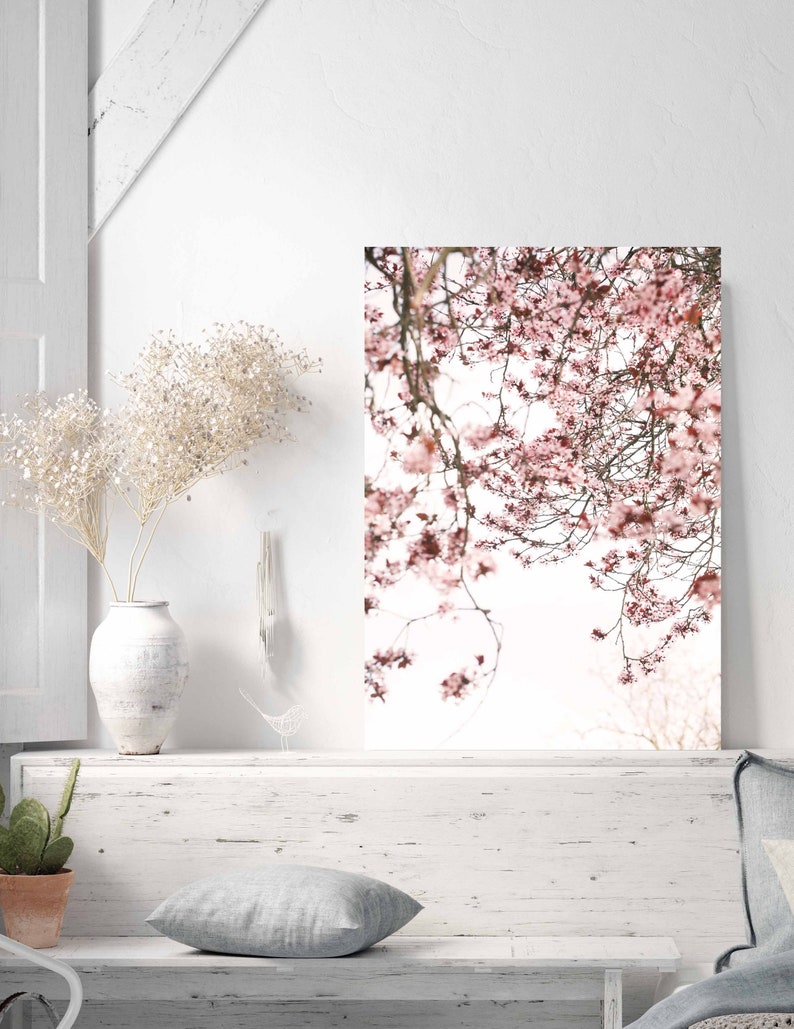 Cherry Blossom Tree Print Instant Download Floral | Etsy