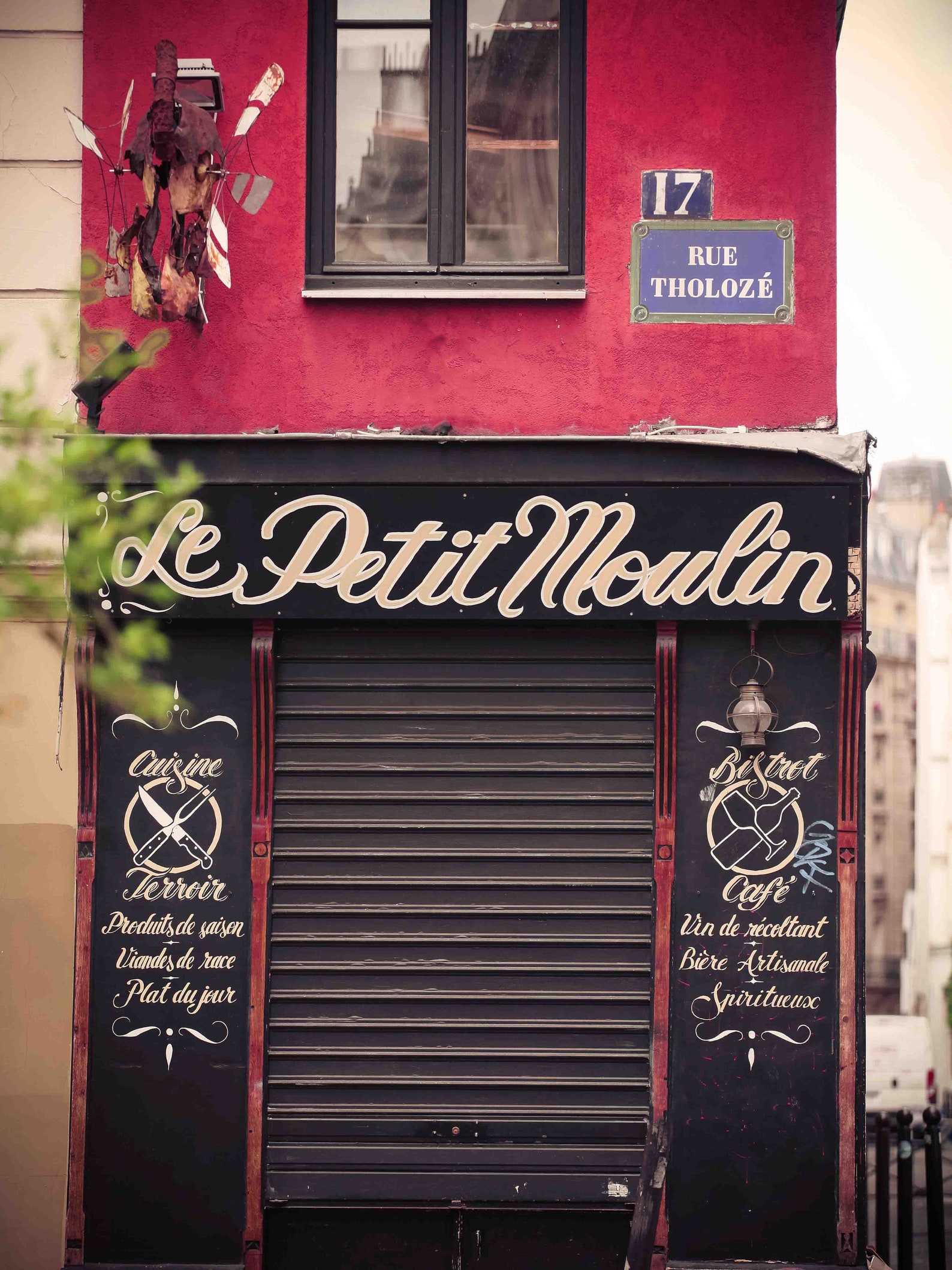 Paris in Red Tones Prints, Set of 6 Prints, Paris France Wall Art ...