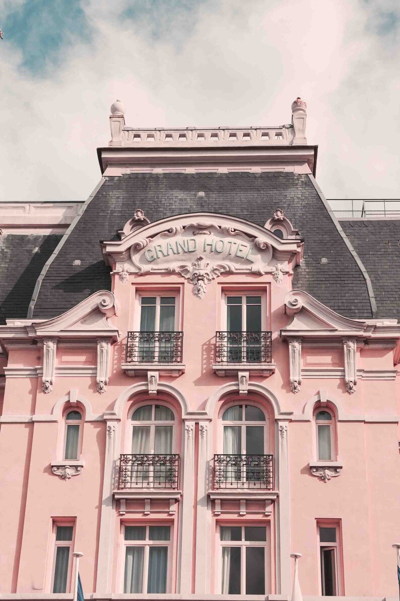 Paris Pastel Prints Set of 6 Prints Paris France Wall Art - Etsy