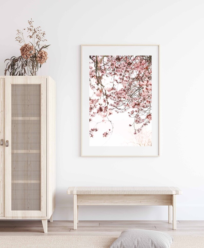 Cherry Blossom Tree Print Instant Download Floral | Etsy