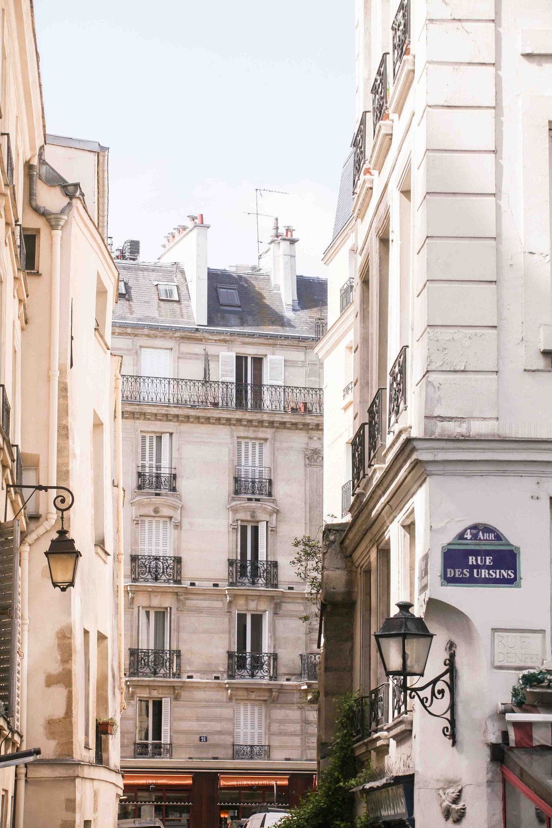 Parisian Street Printable Photography for Wall Decor - Paris Wall Decor ...